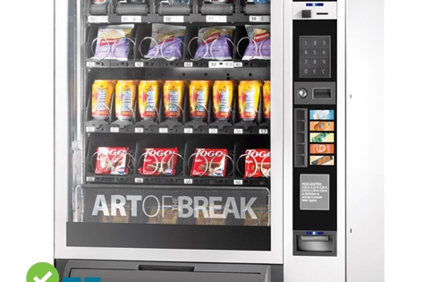 OFERTA máquina Vending nueva Samba Top 7 bandejas NECTA - HostelVending