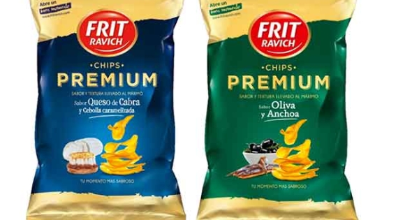 Frit Ravich amplía la gama chips premium con dos variedades - HostelVending