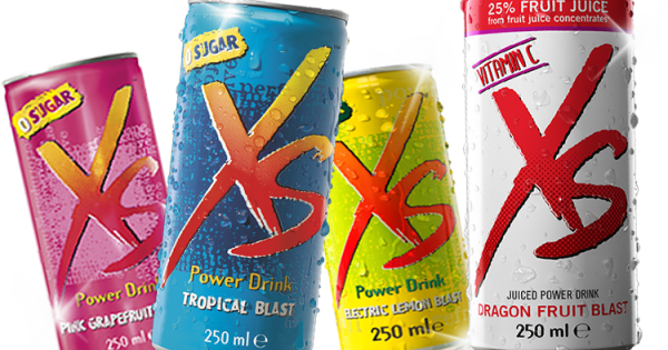 XS Power Drink, nueva bebida energética baja en calorías y rica en ...